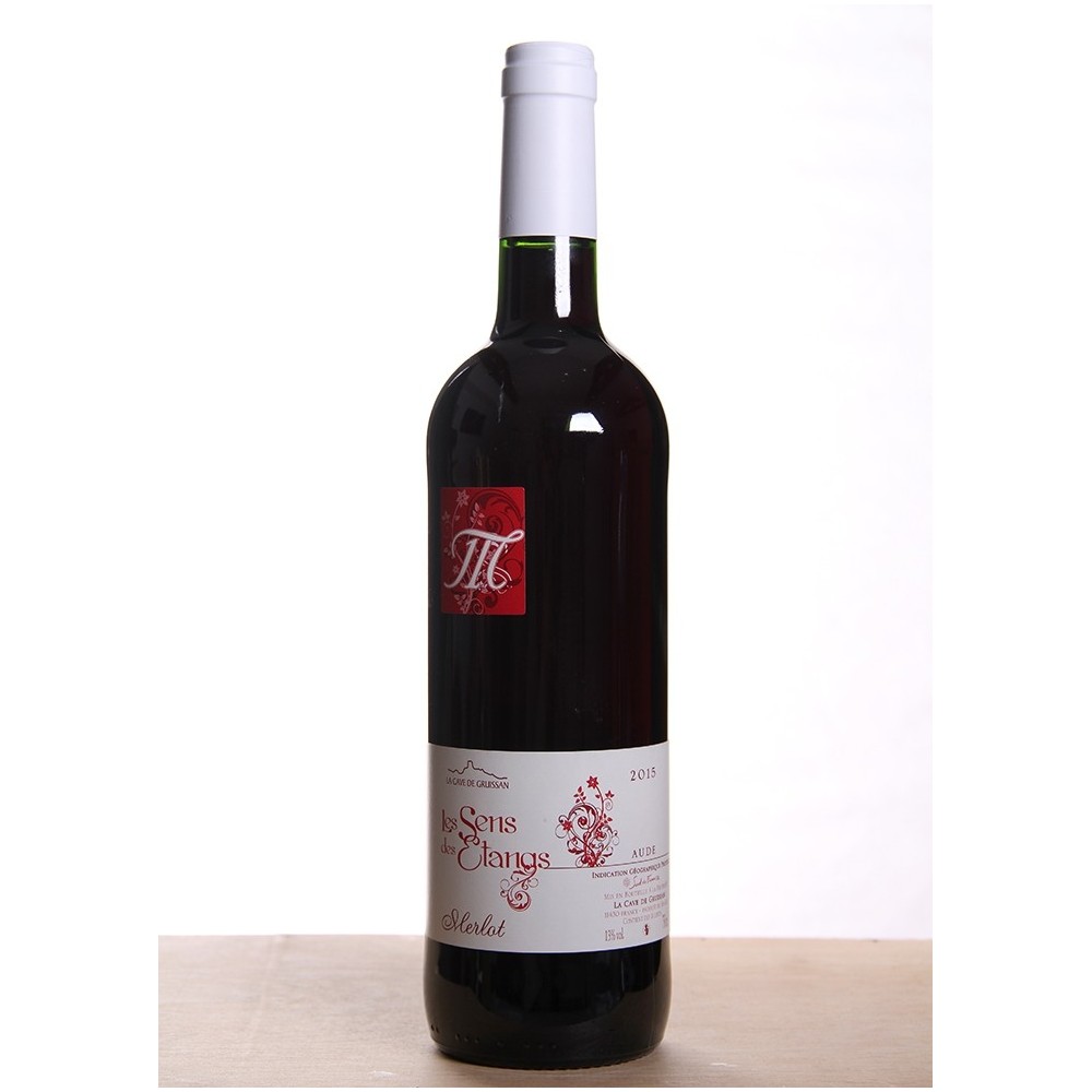 Merlot Les Sens des Étangs (rouge) I.G.P. Aude